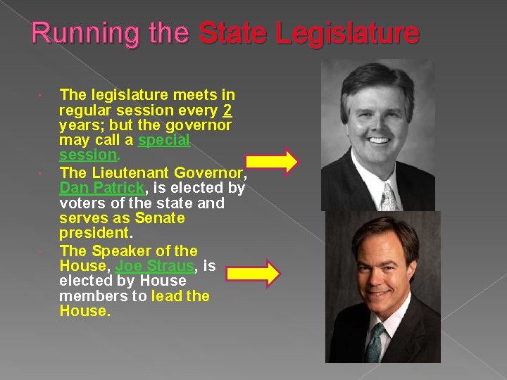 The 3 Branches of Government Texas Executive Branch