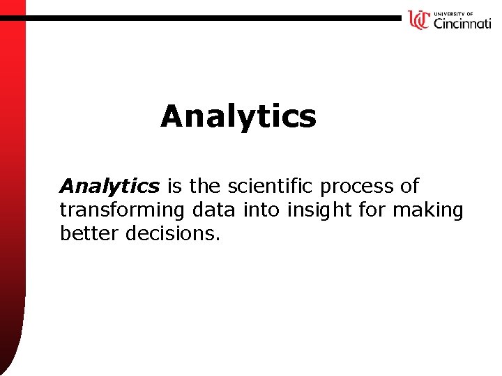 Analytics What is it Why is it Important