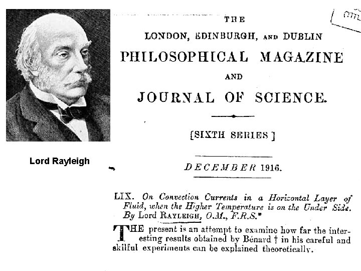Pattern Formation in Convection The Legacy of Henry
