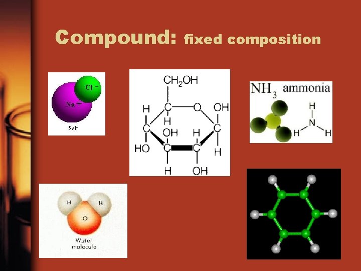 Classifying Matter The final Stage Matter Pure Substances
