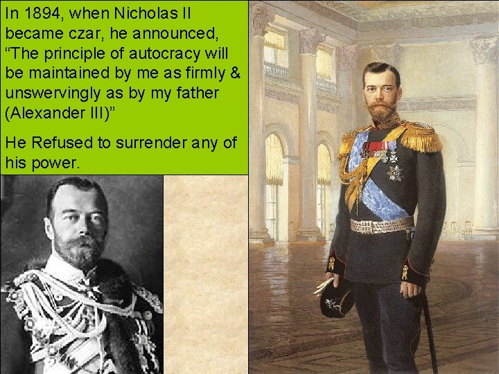 Chp 14 Russian Revolution Main Idea Long term