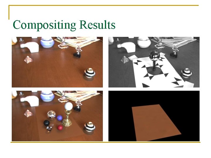 Rendering Synthetic Objects into Real World Scenes by