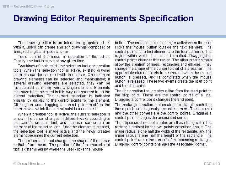 ESE Einfhrung in Software Engineering 4 ResponsibilityDriven Design