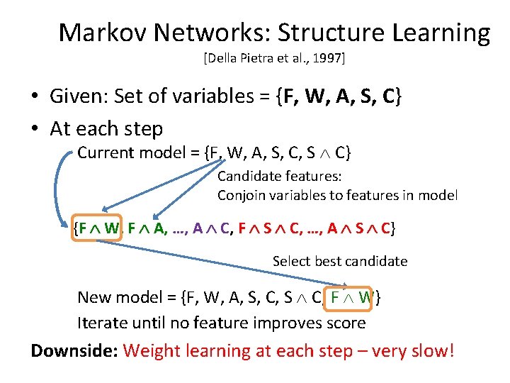 Learning Markov Network Structure with Decision Trees Daniel