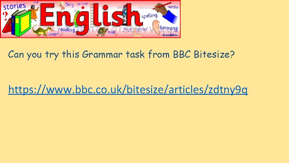 Subject Lesson Time Maths 1 hour English Grammar