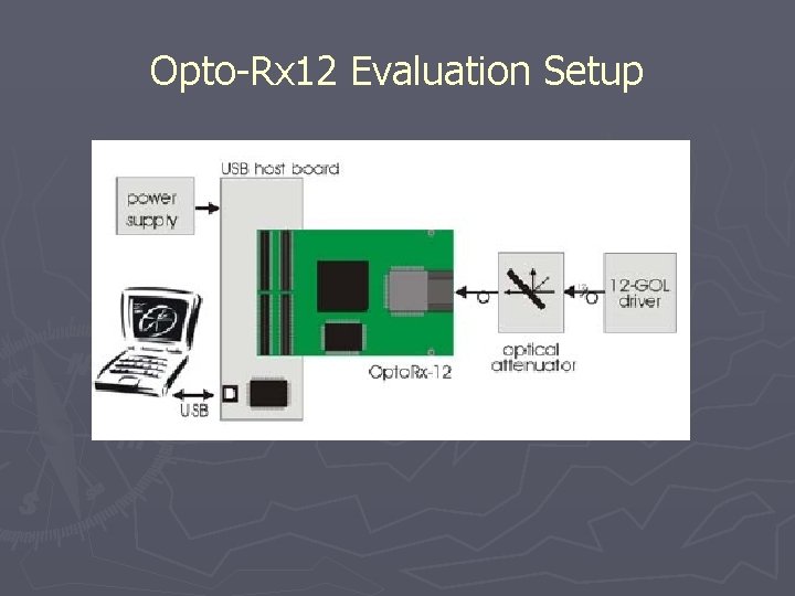 Fabrication Assembly of Opto Rx 12 Modules for