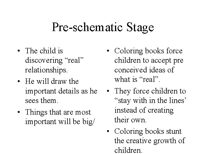 Scribbling Stage 2 to 4 years old Young