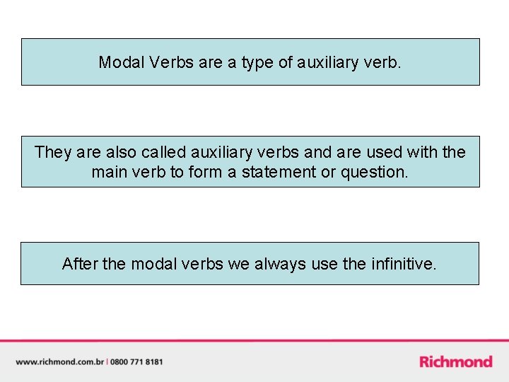Upgrade 1 Unit 6 Grammar Reference Modal Verbs