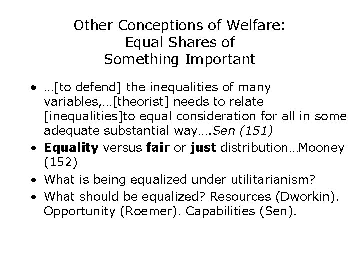 Class 12 slides Equity and Redistribution following Rawls