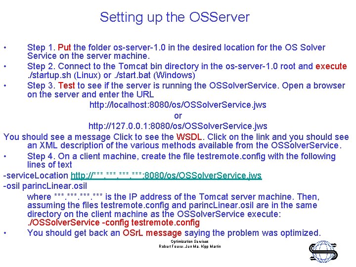 Setting Up and Hosting Your Solver as Web