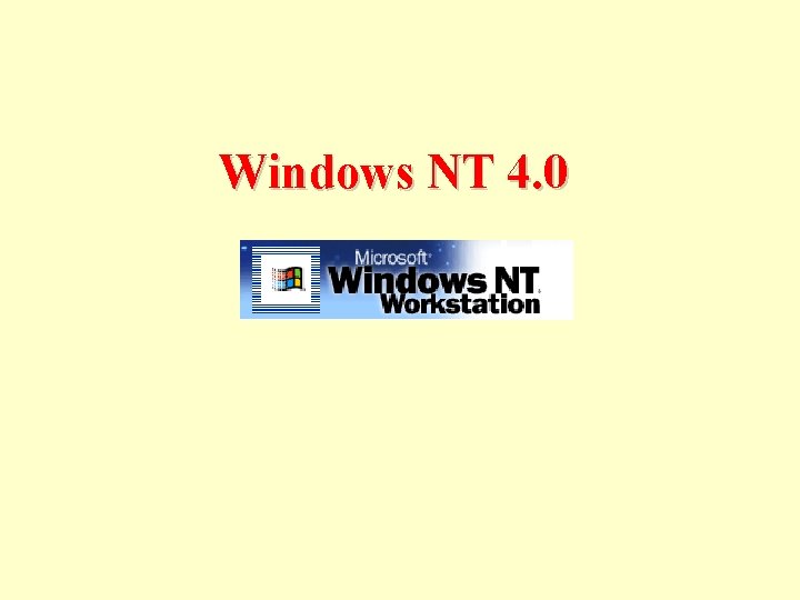 Windows NT 4 0 NT Architecture Executive Services