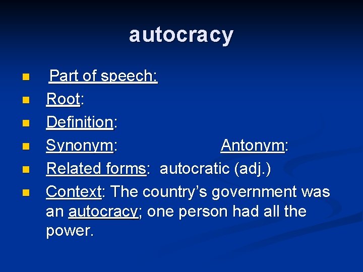 Greek Roots Lesson 1 English 9 September 19