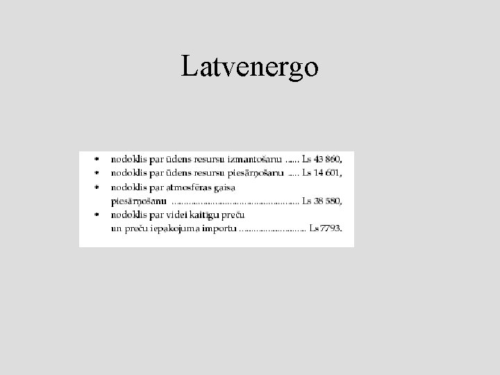 Enertika Latvenergo Latvijas Republikas 2 nacionlaj ziojum ANO
