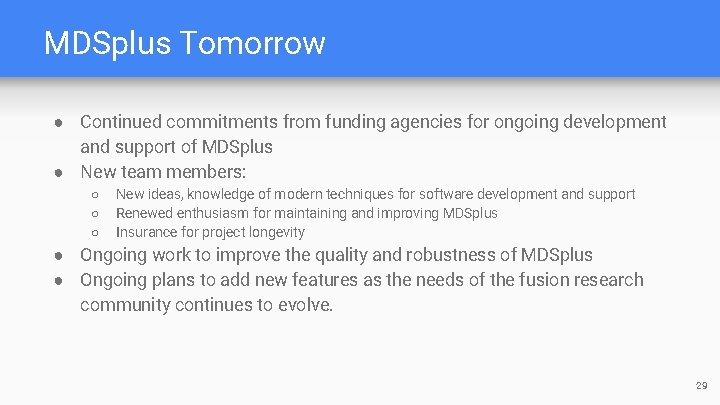 MDSplus What is it and how did it