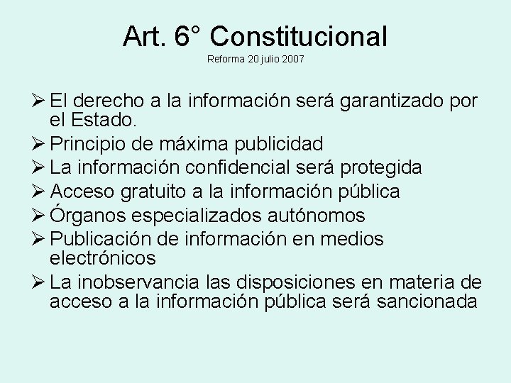 Recurso de Revisin Art 6 Constitucional Reforma 20