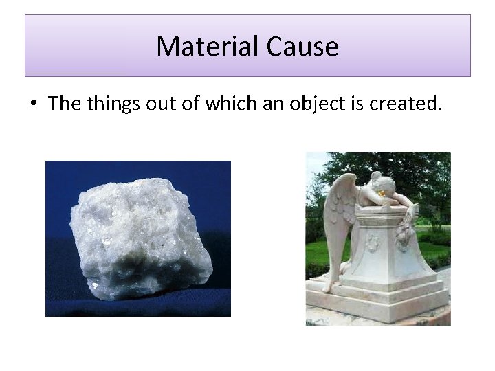 Aquinas was influenced by Aristotle What do you