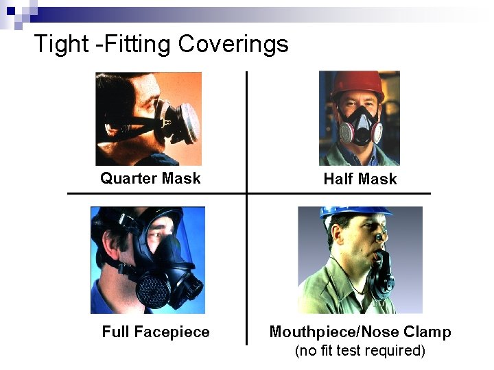 Respiratory Protection Brownfields Safety Talk What is a