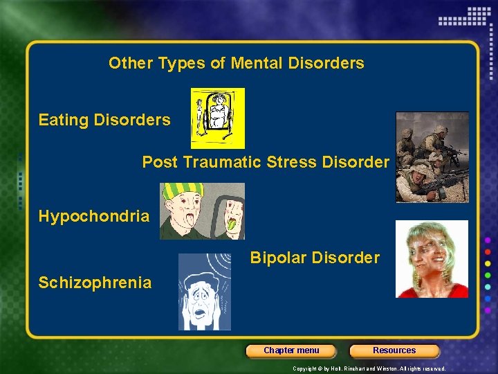 Chapter 3 Section 3 Mental and Emotional Health