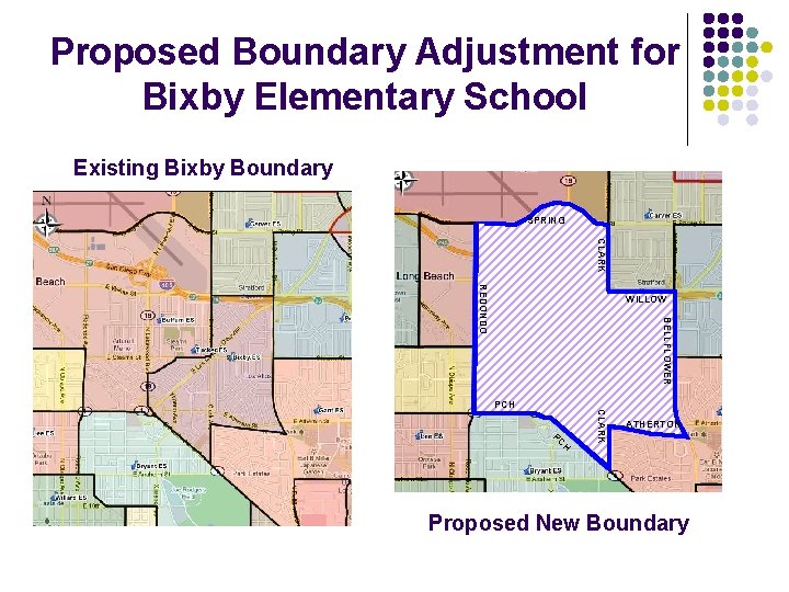 Proposed Boundary Adjustments Long Beach Unified School District