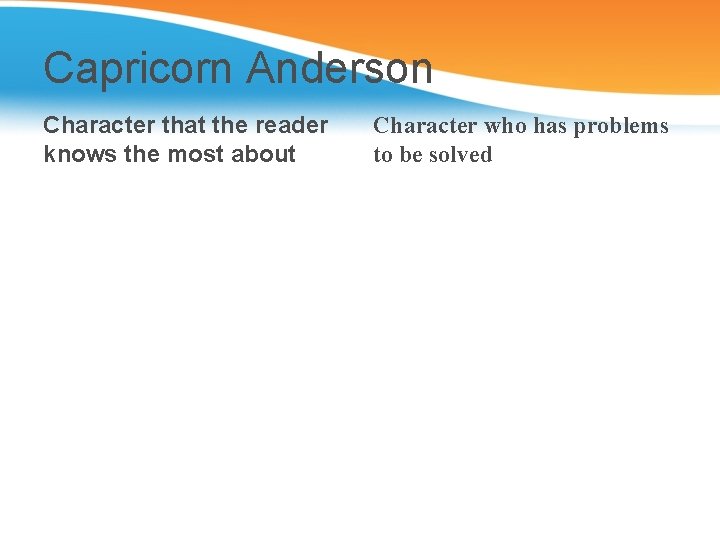 MINI LESSON Good readers recognize how the relationship