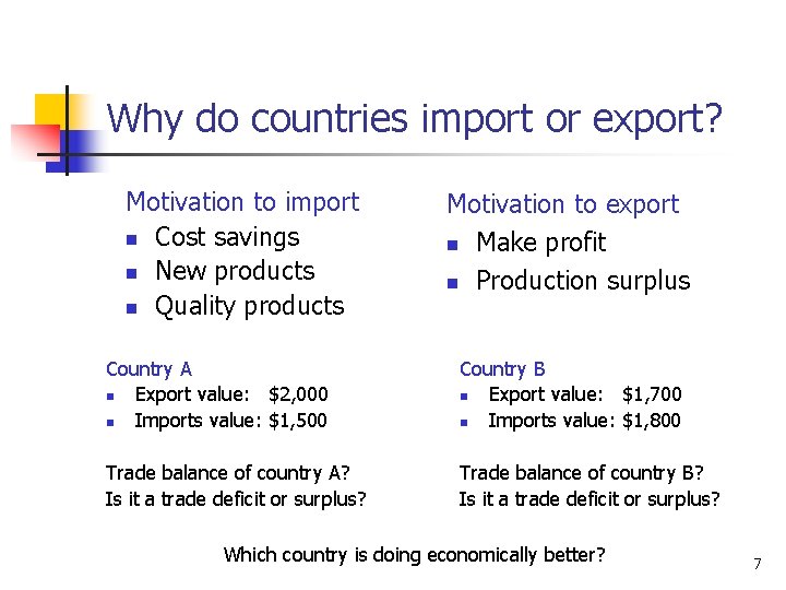 INTERNATIONAL TRADE Claver Hategekimana Ph D Coordinator Teaching