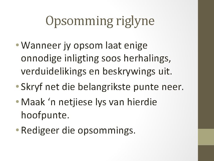 Graad 10 LO WEEK 2 TOT 4 Studievaardighede