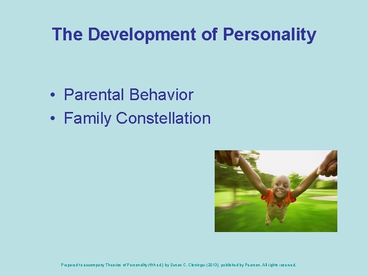 Theories of Personality Power Point Presentation by Christopher