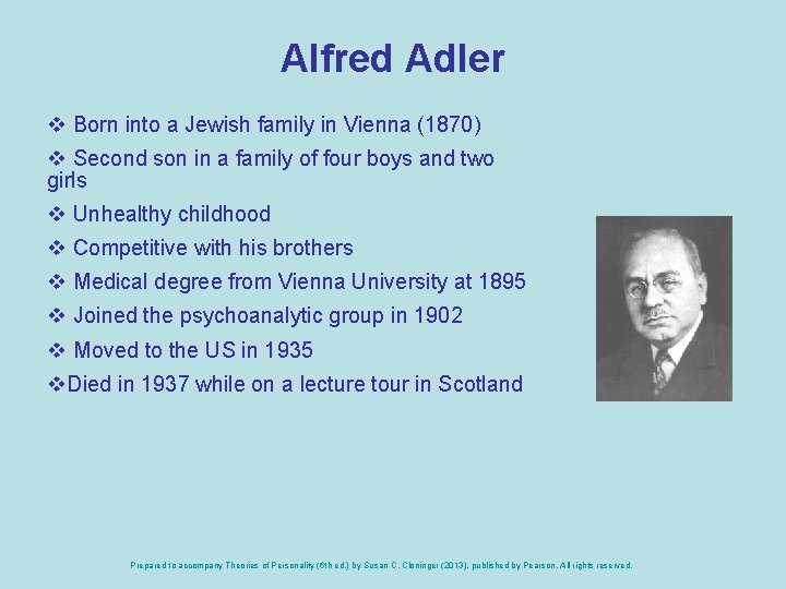 Theories of Personality Power Point Presentation by Christopher