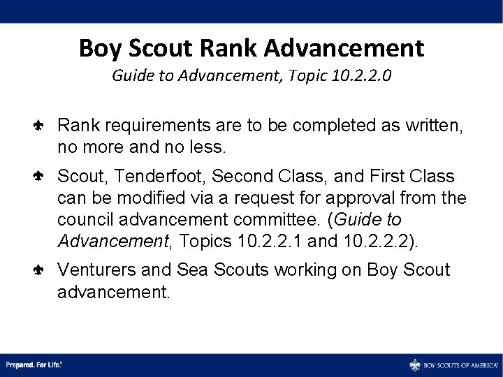 NDA 200CED 713 Advancement for Scouts With Disabilities