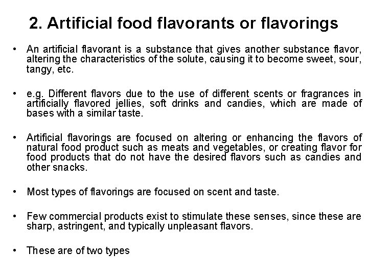 NATURAL FOOD FLAVOURS by I ANGEL STELLA M