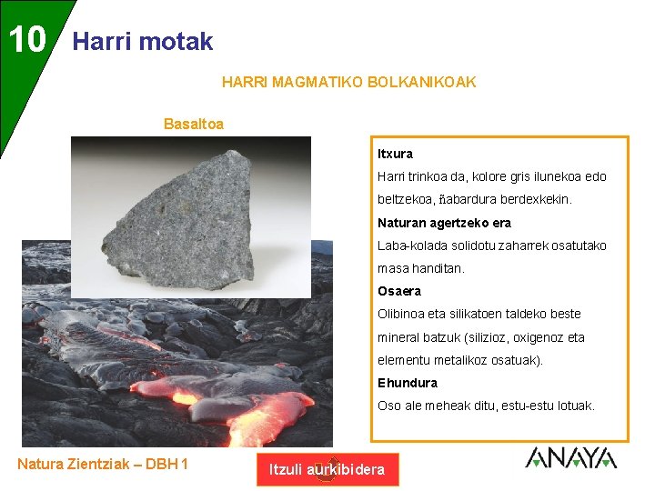 10 Geosferako materialak HARRI MOTAK Natura Zientziak DBH