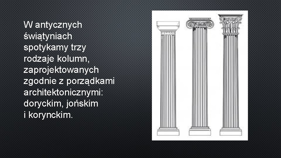 PLASTYKA KLASA 5 TEMAT WOK ANTYKU OKIEM ARCHITEKTA