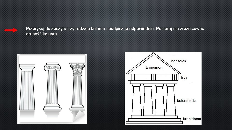 PLASTYKA KLASA 5 TEMAT WOK ANTYKU OKIEM ARCHITEKTA