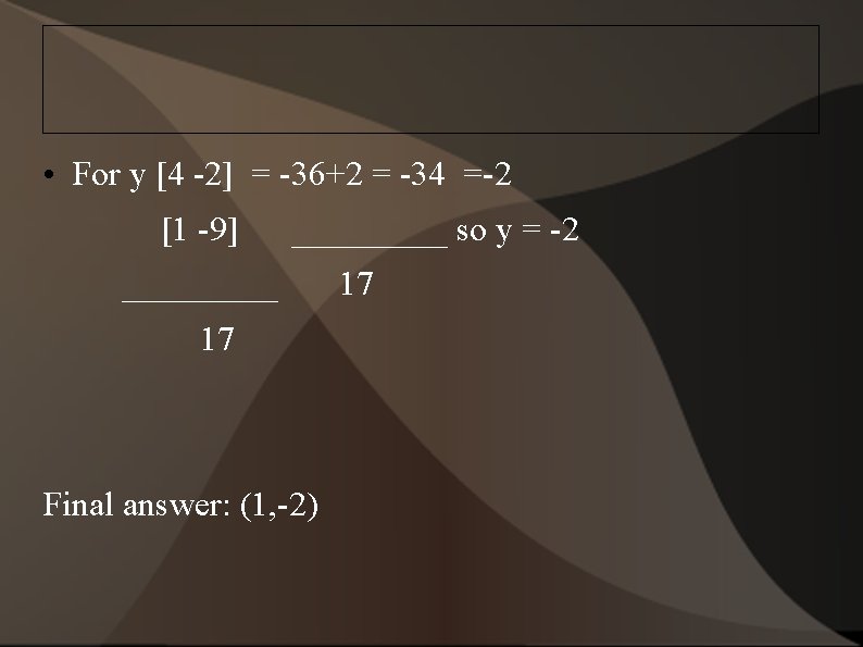 Solving Systems of Equations Sonya Mooney Introduction There