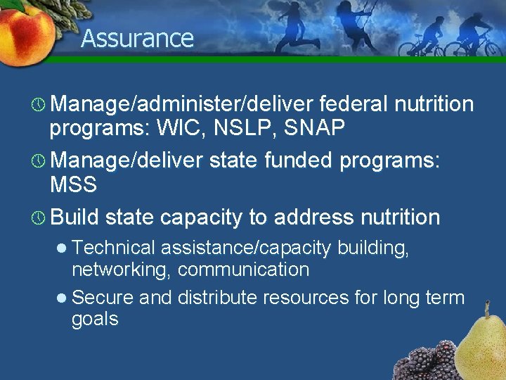 The Role of State Government in Public Health