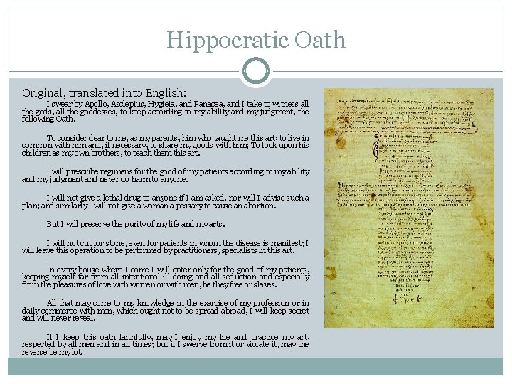 HIPPOCRATES FATHER OF MEDICINE Biography Hippocrates of Cos