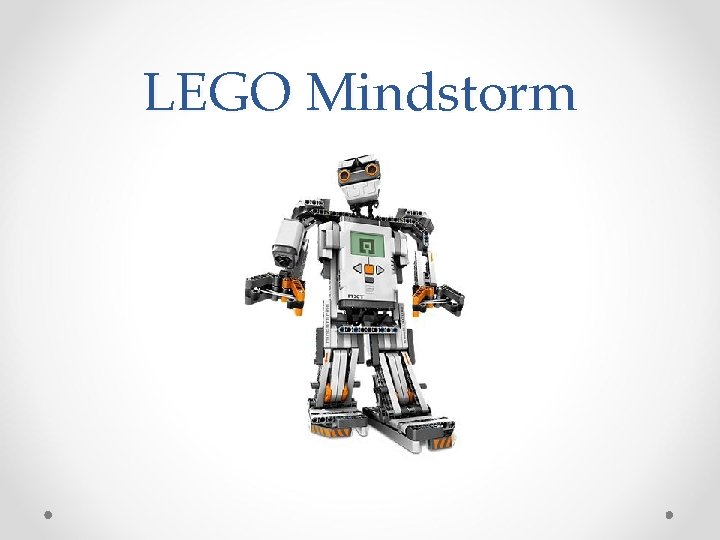 Using ElectromyographyBased Controls to Direct a LEGO Mindstorm