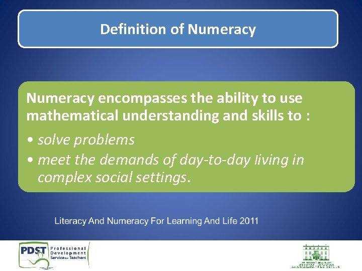 Key Messages The role of the link teacher
