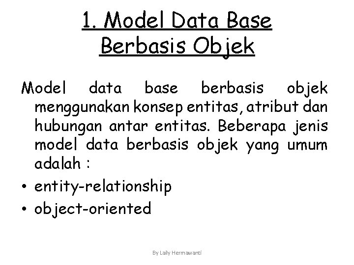 Bab 2 Mengenal Data Base Management System DBMS