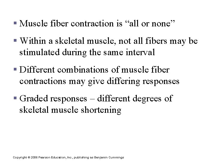 6 The Muscular System PART B Power Point