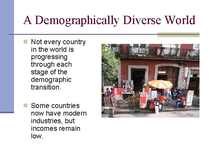 Chapter 9 Section 2 Changing Population Trends Changing