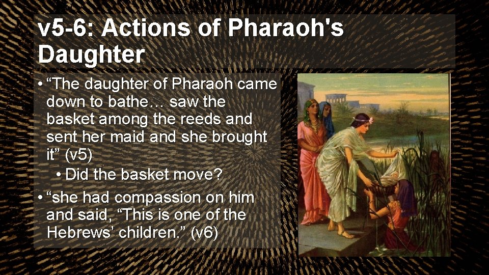 Exodus 2 110 Moses The seed By Stephen