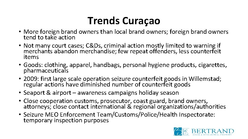 Strategies for Combatting Trademark Infringement Karyl D Bertrand