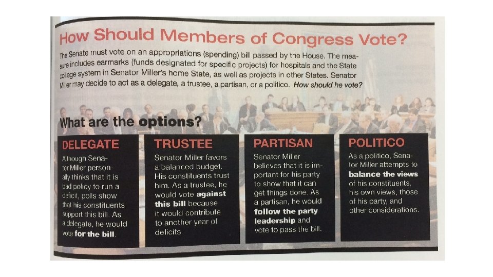 CH 10 SEC 4 The Members of Congress