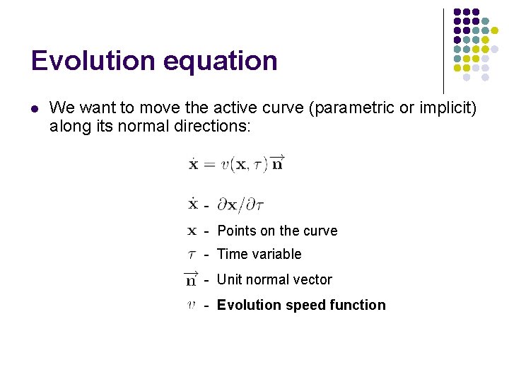 Dual Evolution for Geometric Reconstruction Huaiping Yang FSP
