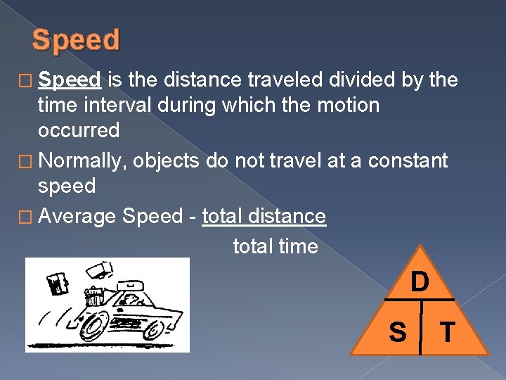 Measuring Motion Speed Velocity and Acceleration Learning Targets