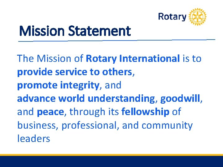 Rotary ABCs by Bill Downes PDG 2016 2017