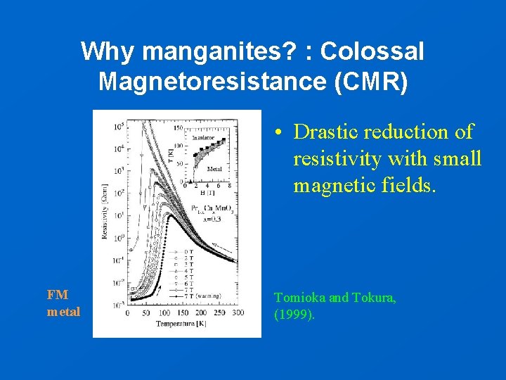 Periodic table Transitionmetal elements Why manganites Colossal ...