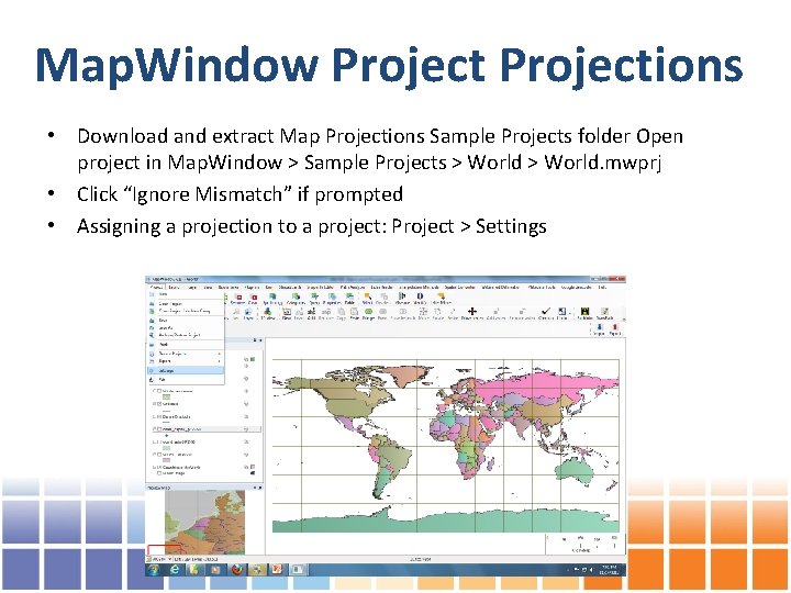 Map Projections What is a Map Projection A