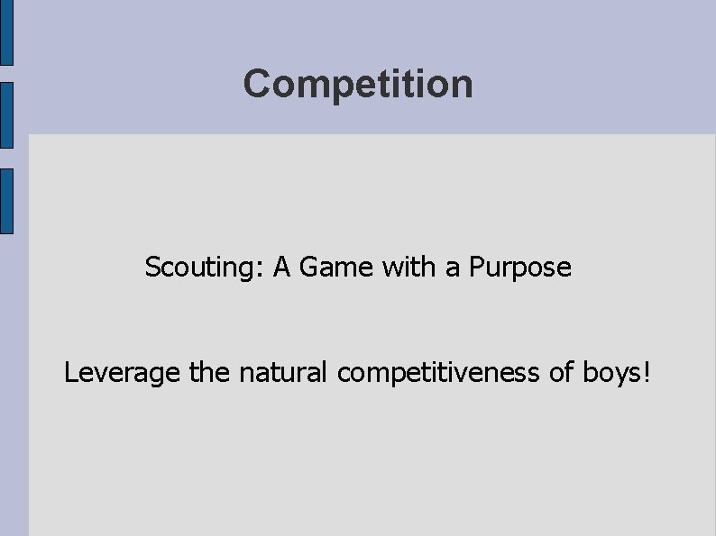 Derbies Galore A Presentation for Scouters with Pack